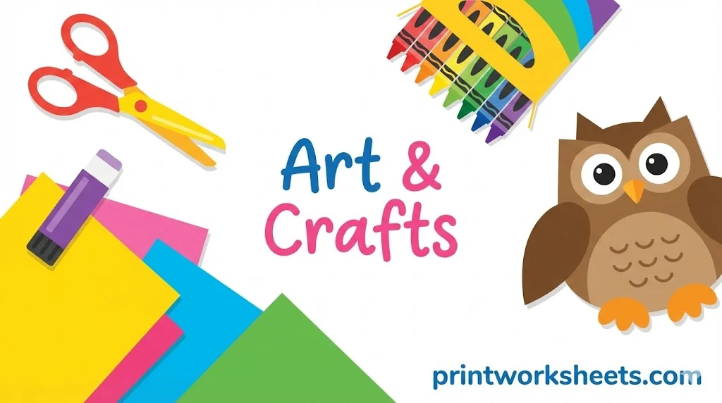 Art and Crafts - Printable DIY Projects & Templates (PDF)