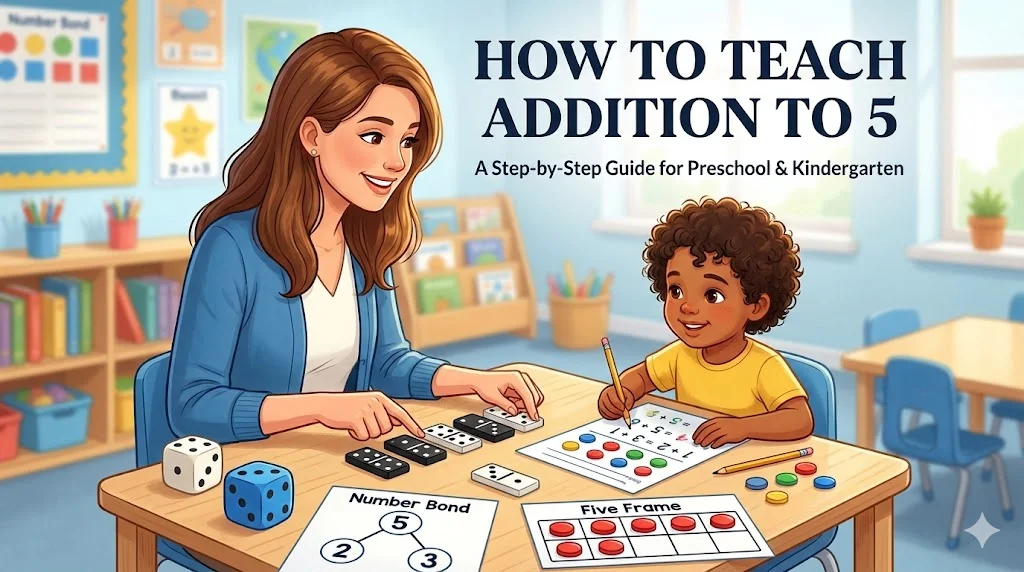 How to Teach Addition to 5: The Ultimate Kindergarten Guide - Print ...