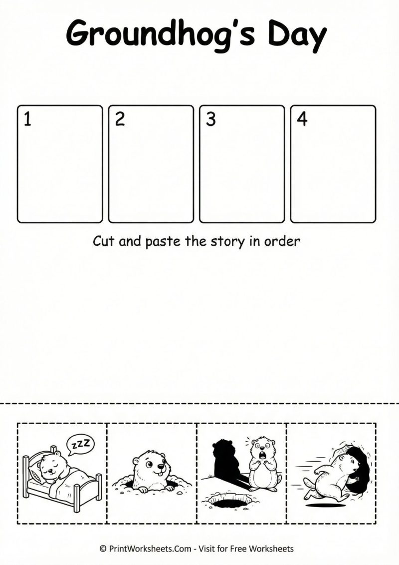 15+ Free Groundhog Day Activities (Preschool PDF)