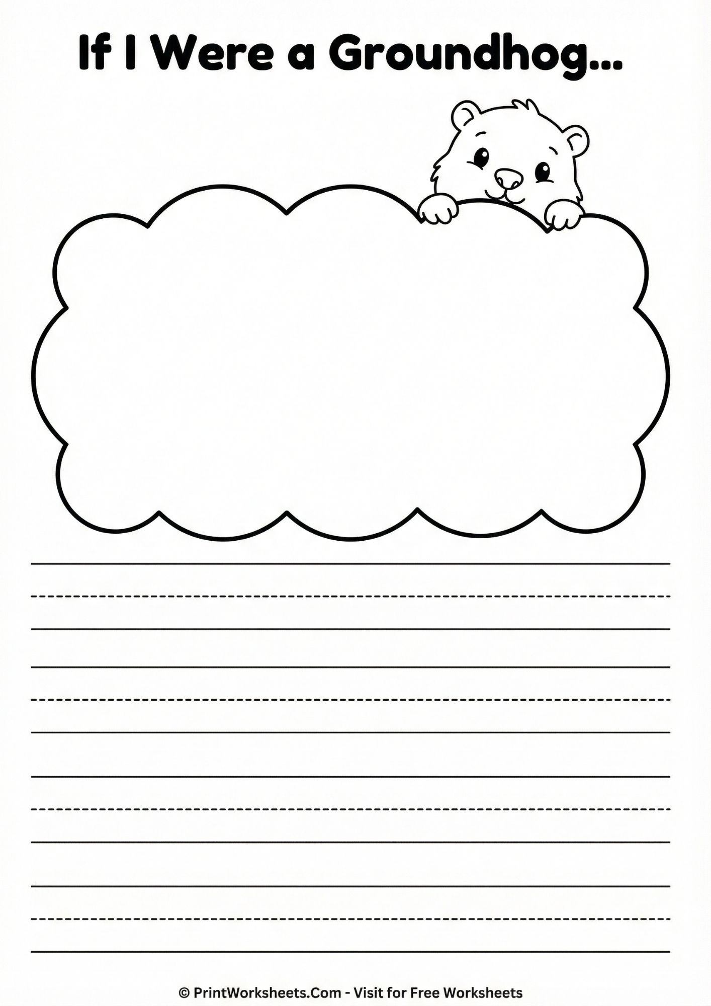 Free Groundhog Day Reading Comprehension & Hibernation Worksheets