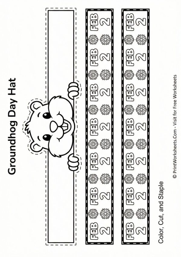 15+ Free Groundhog Day Activities (Preschool PDF)