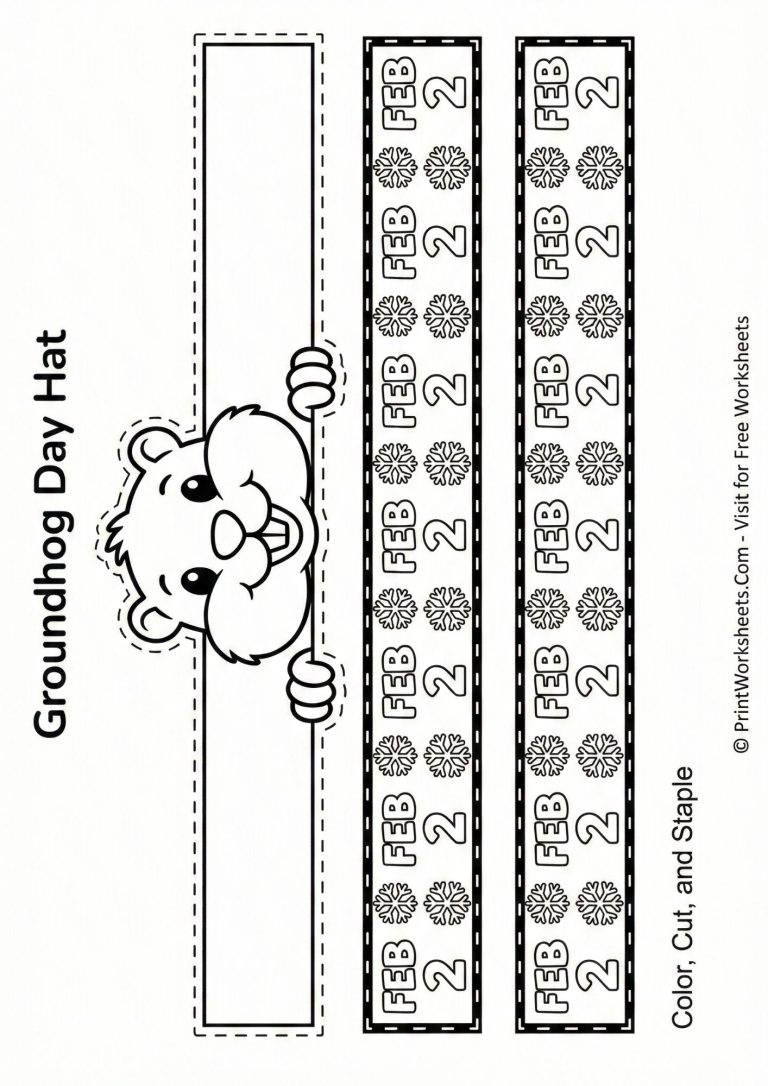 15+ Free Groundhog Day Activities (Preschool PDF)