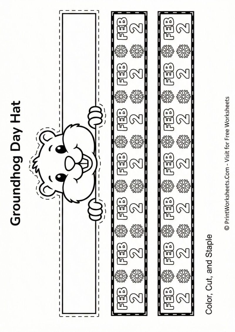 15+ Free Groundhog Day Activities (Preschool PDF)