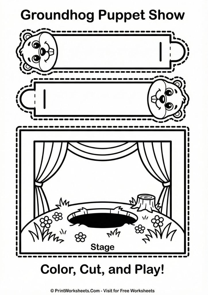 15+ Free Groundhog Day Activities (Preschool PDF)