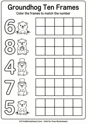 16+ Free Groundhog Math Worksheets (No-Prep PDF)