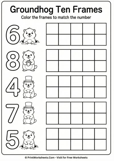 16+ Free Groundhog Math Worksheets (No-Prep PDF)