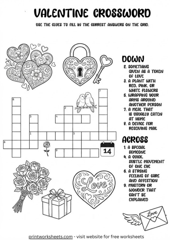 Free Valentine Games for Kids Printable (25+ Worksheets)