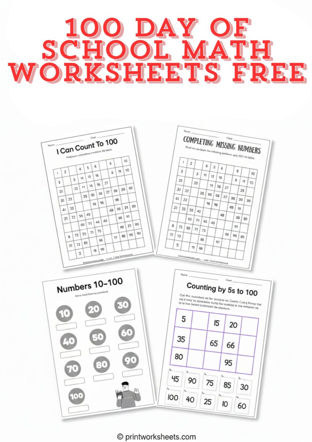 Free Printable Worksheets for All Grades | Print Worksheets
