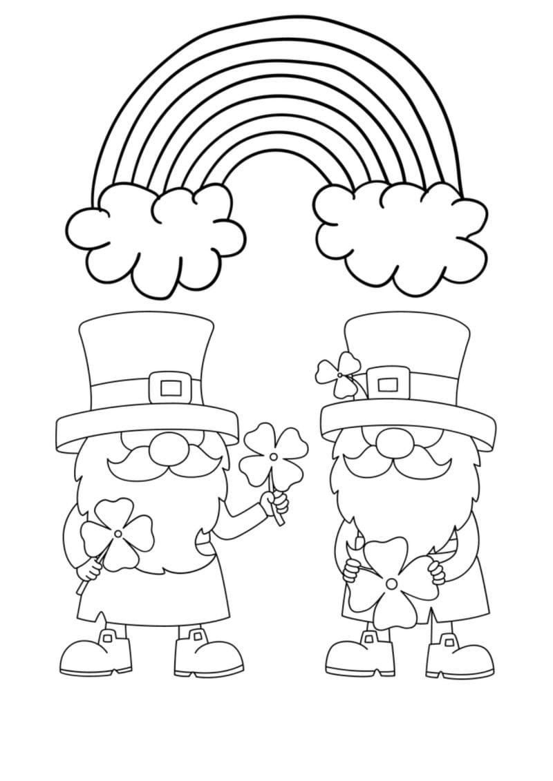 St. Patrick’s Day Coloring Pages for Kindergarten (Free Printable)