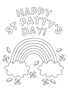 St. Patrick’s Day Coloring Pages for Kindergarten (Free Printable)