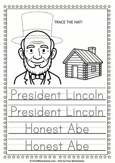 Free Abraham Lincoln Worksheets PDF Bundle and Printable