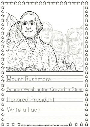 George Washington Worksheets for First Grade PDF Bundle