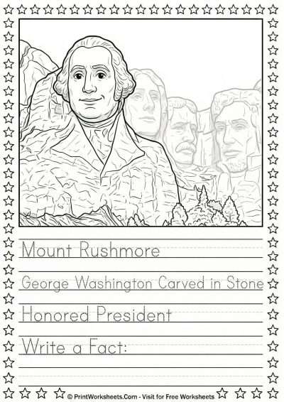 George Washington Worksheets for First Grade PDF Bundle