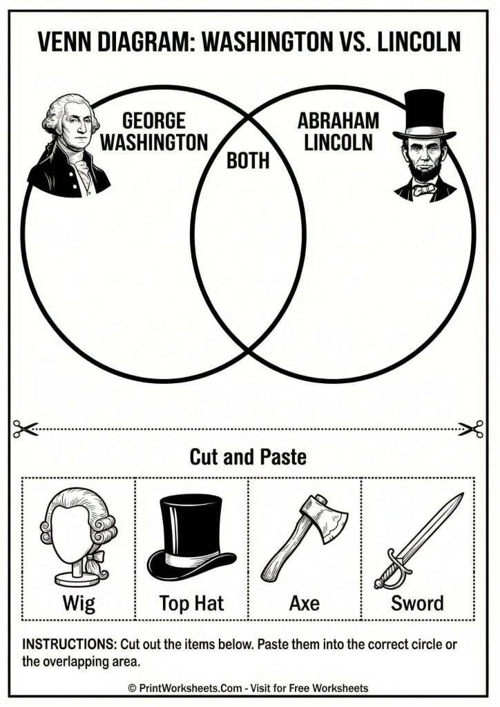 Free Presidents Day Writing Prompts (K-1 PDF)