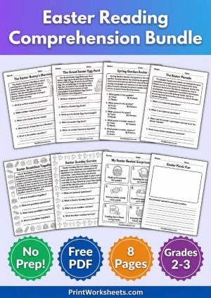 Easter Worksheets for Kids - Free Printable Activities