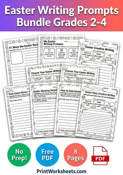 Easter Worksheets for Kids - Free Printable Activities